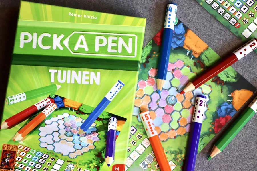 Pick a Pen: Gardens – Where Pencils Roll and Gardens Grow – Tabletopping