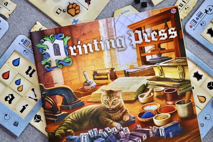 Printing Press – Gutenberg’s Legacy in Play – Tabletopping