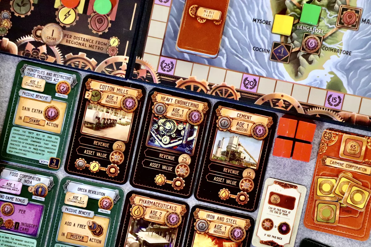 Tycoon – India 1981 (4) – Tabletopping