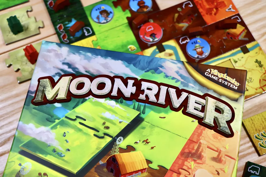 Moon River – Kingdomino’s Western Cousin with a Twist – Tabletopping