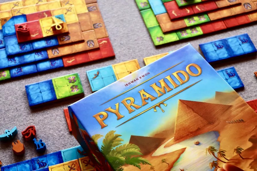 Pyramido – Building Towards Glory in Ancient Egypt – Tabletopping