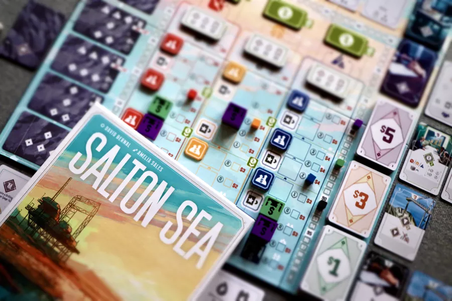 Salton Sea – Drill, Extract, and Conquer the Energy Market – Tabletopping