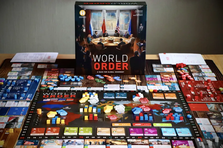 World Order – Can You Handle the Pressure of Global Power? – Tabletopping