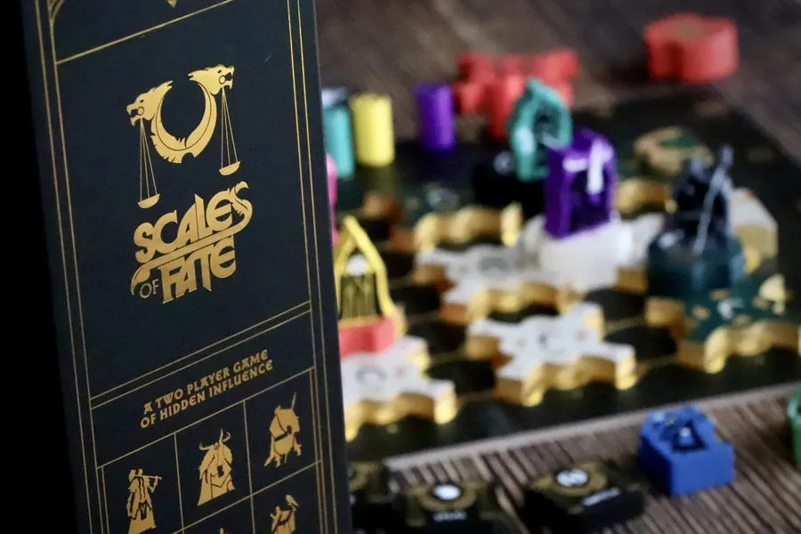 Scales of Fate – A Two-Player Duel of Deduction and Deception – Tabletopping