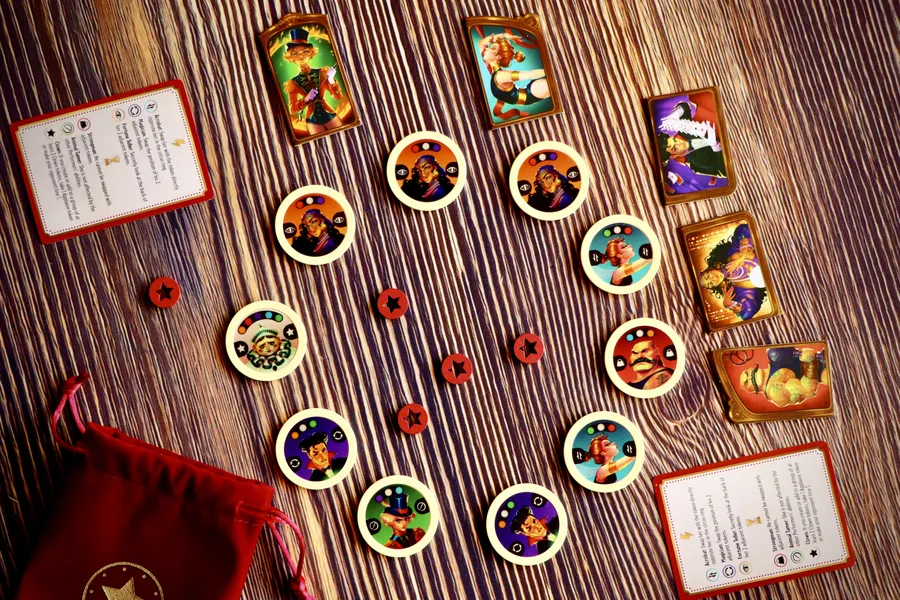 Flip Circus – A Game of Memory, Deduction, and a Whole Lot of Clowns – Tabletopping