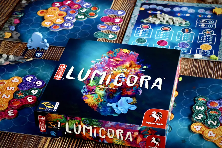 Lumicora – A Peaceful Puzzle Beneath the Waves – Tabletopping