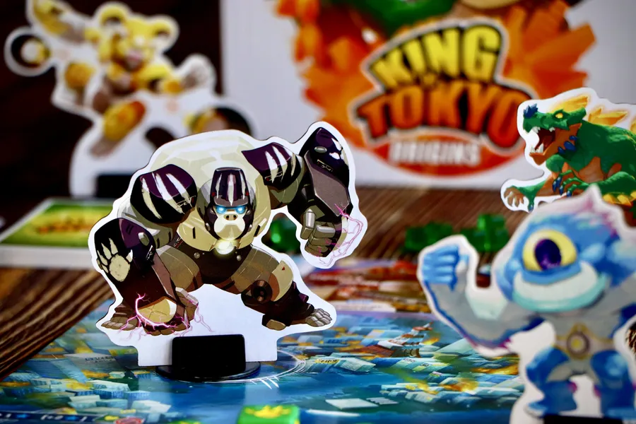 King of Tokyo: Origins – New Look, Same Smash – Tabletopping
