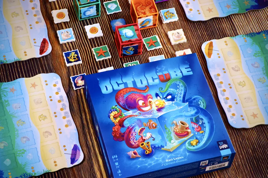 Octocube – A Puzzle Game That Sticks (Literally) – Tabletopping